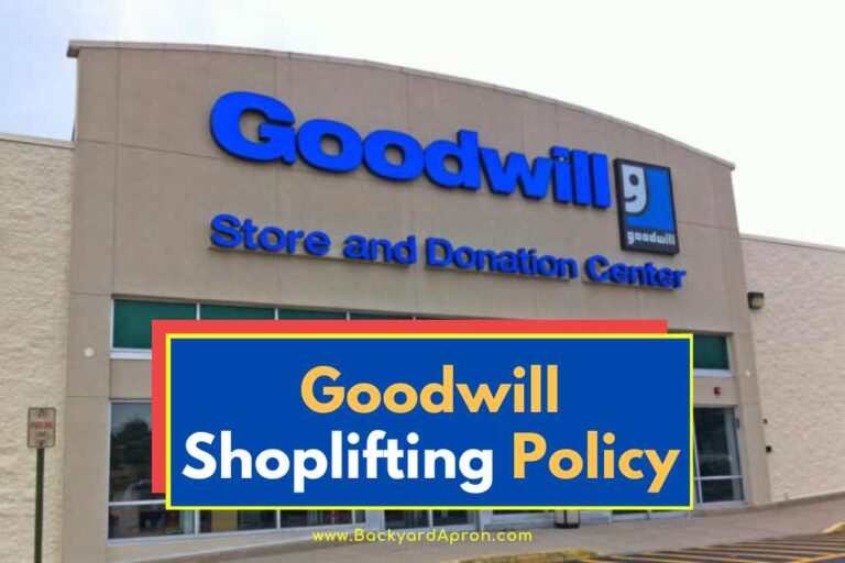 Goodwill Shoplifting Policy (Loss Prevention + More)